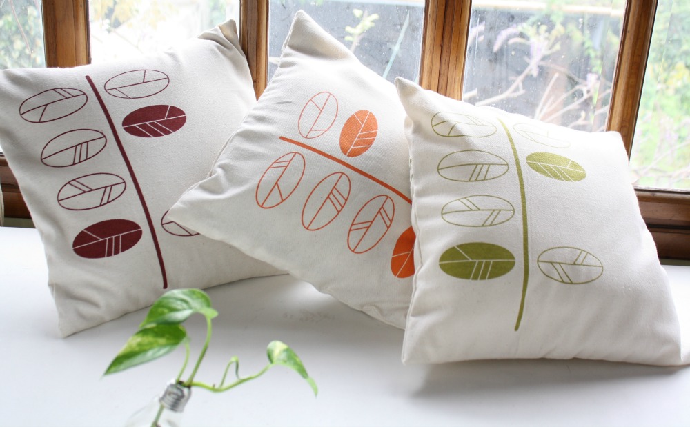 Set Of 3 Cushion Covers Autumnal Selection on Luulla